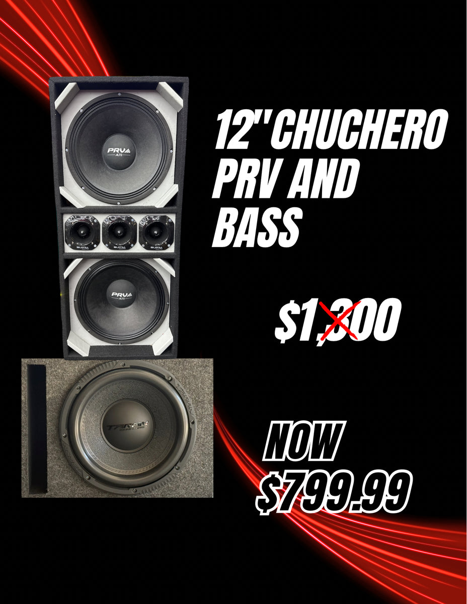 CHUCHERO 12' 2 TWEETER. PRV 1 BASS 12'' TARAN 4000Watt – Chuchero Express