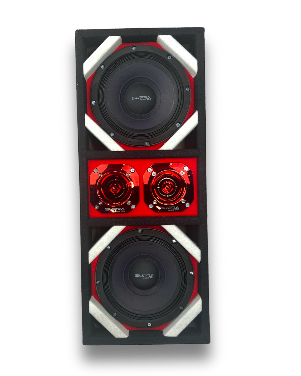 Loaded comando audio Chuchero BRAZILIAN 8" (RED) – Chuchero Express
